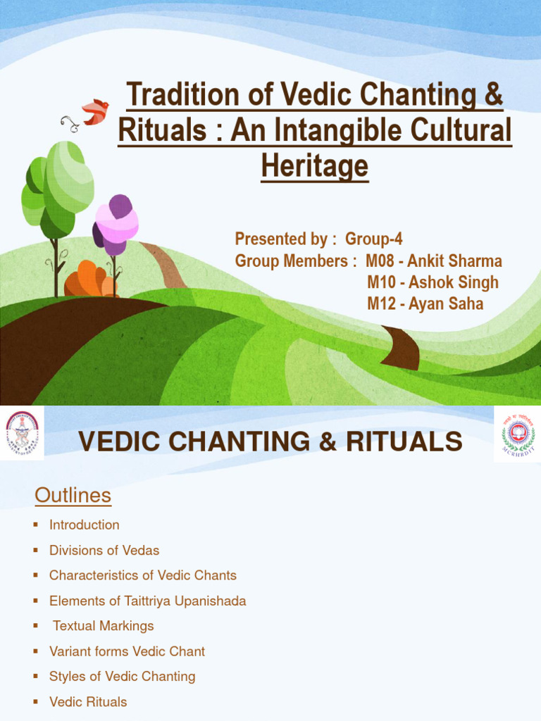 Group 4 Vedic Chanting | PDF | Vedas | Sanskrit Literature