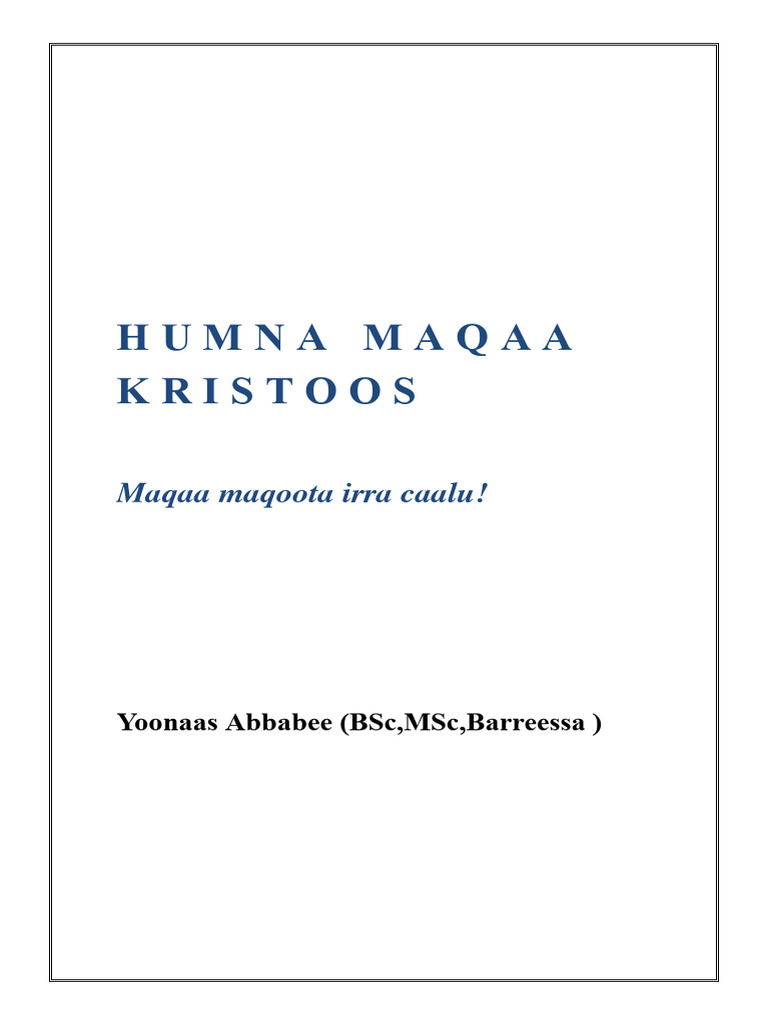 Maqaa | PDF