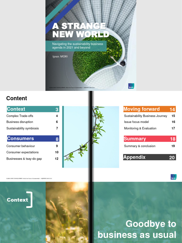 Paper Strange New World Sustainability | PDF