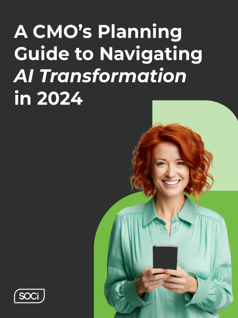 A CMOs Planning Guide To Navigating AI Transformation in 2024 | PDF | Artificial Intelligence ...