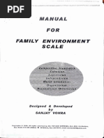 Family Adaptability and Cohesion Evaluation Scale III | PDF