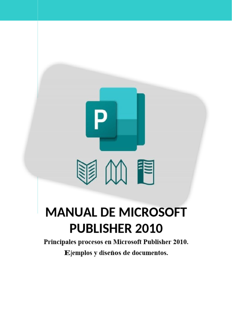 04 Manual Basico de Publisher | PDF | Ventana (informática) | Archivo ...