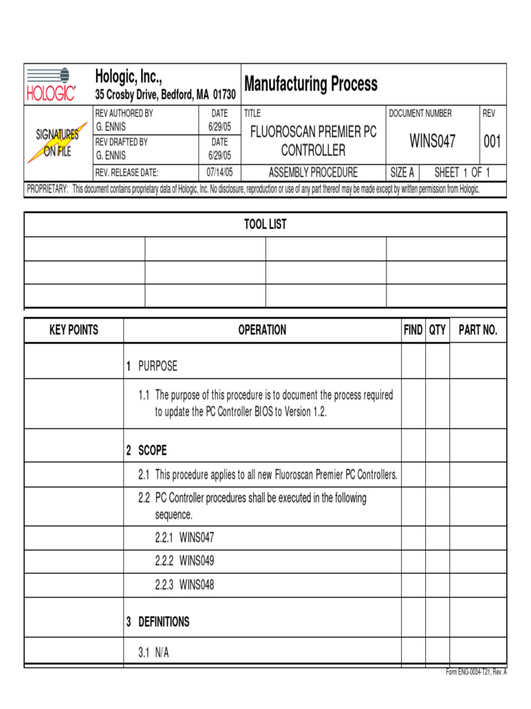 WINS047 - 001 - 01 PC Controller Setup | PDF | Bios | Personal Computers