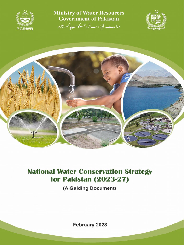 National Water Conservation Strategy For Pakistan 2023 27 | PDF | Water ...