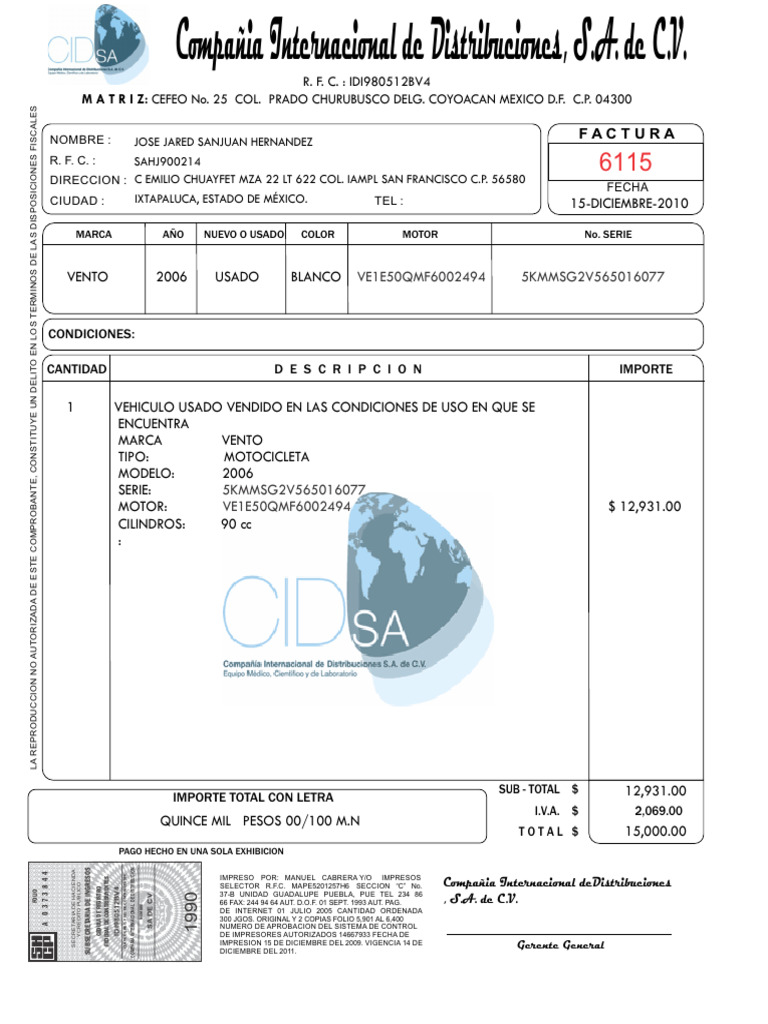 Refa Vento | PDF | Estilos de carrocería | Industria automotriz