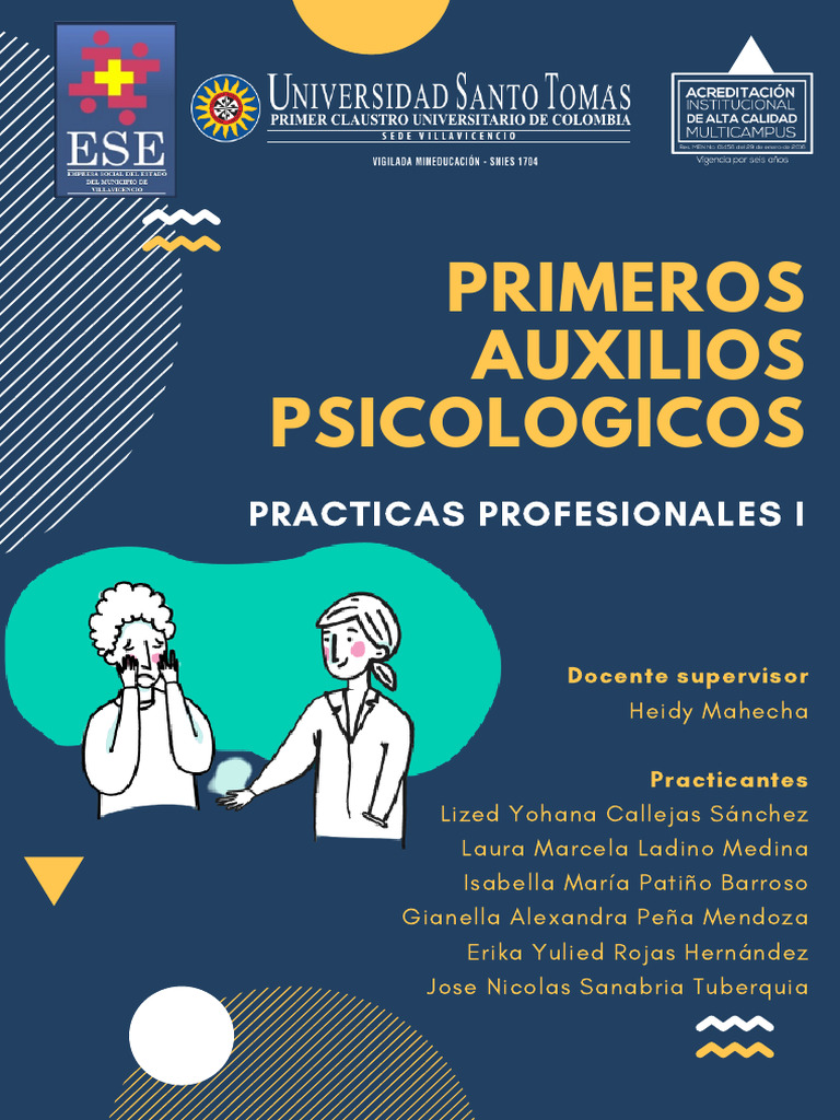 Guia de Primeros Auxilios Psicologicos | Descargar gratis PDF | Sicología | Las emociones