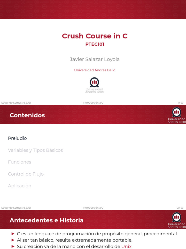 Clase 2 - Basicos de C | PDF