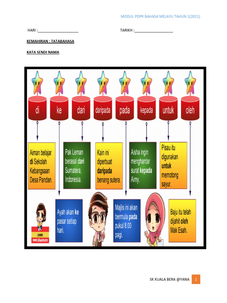 Modul BM Tahun 1 | PDF