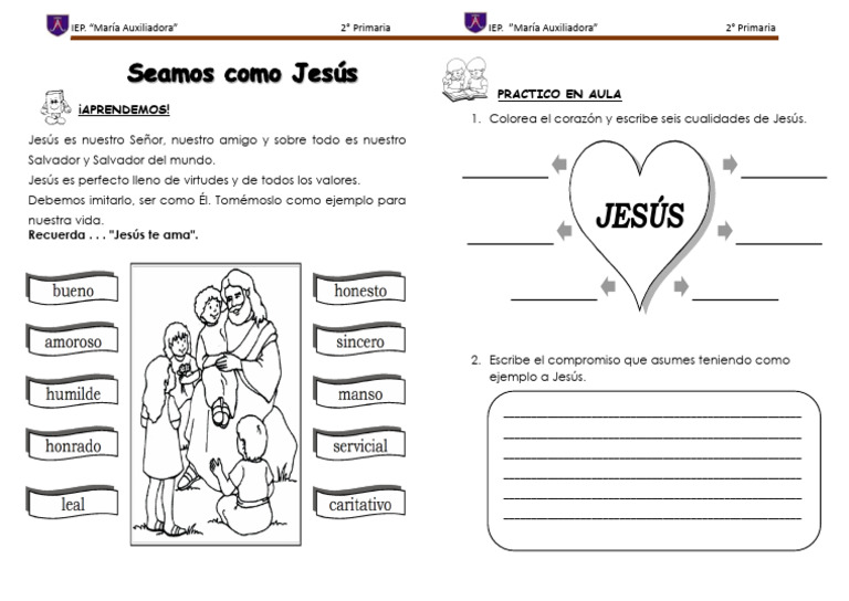 Seamos Como Jesús | PDF