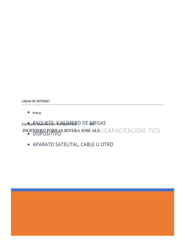 Lineas de Internet | PDF