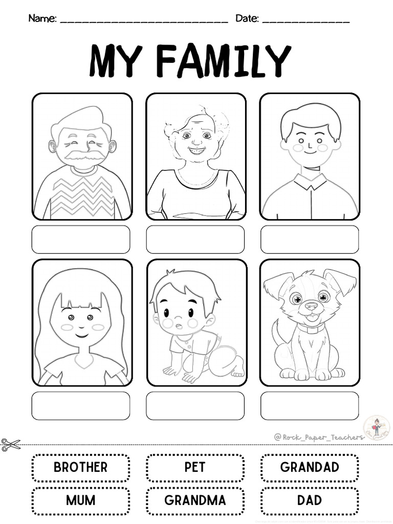 Family Vocabulary for Kids | PDF