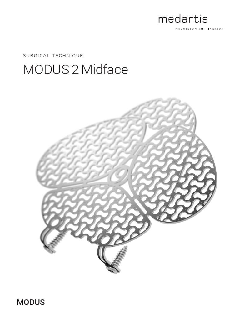 R MIDFACE2-01010001 v1 EN MODUS 2 Midface Surgical Technique | PDF ...