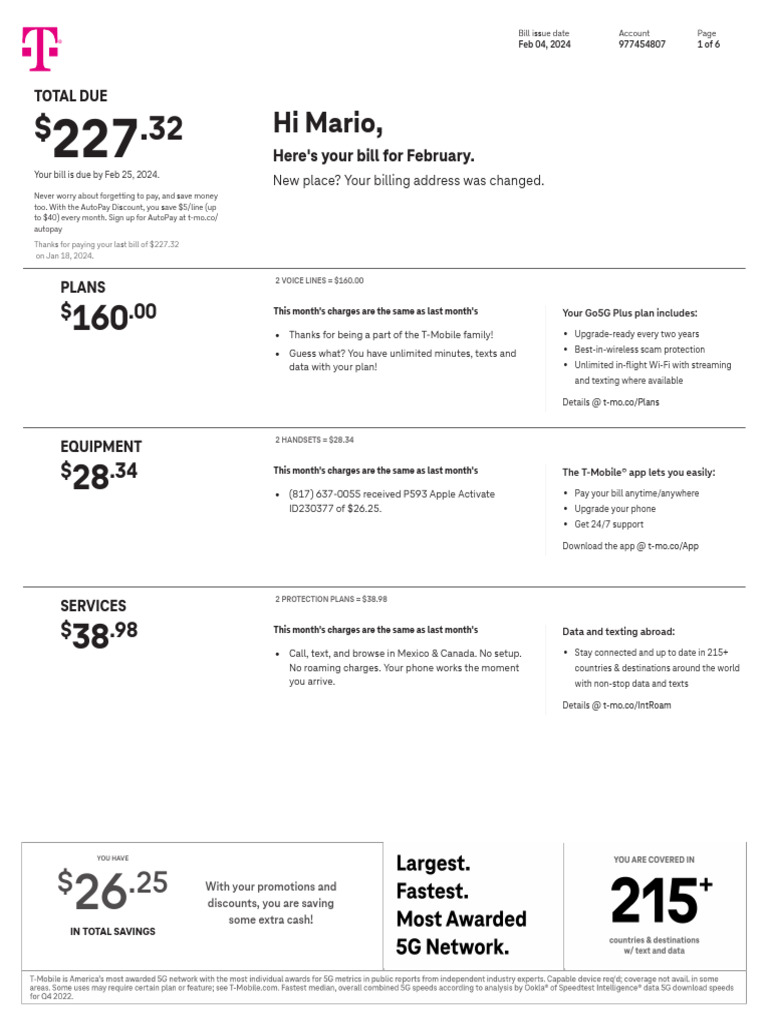 Bill Mobile | PDF