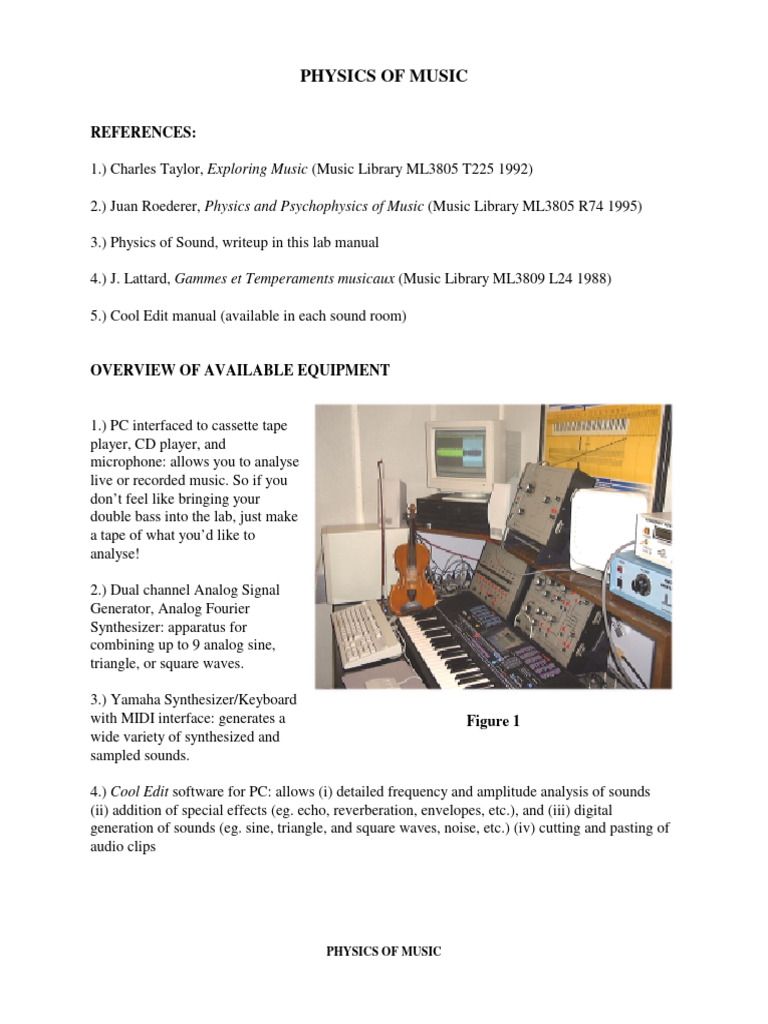 Music Experiment | PDF | Scale (Music) | Interval (Music)
