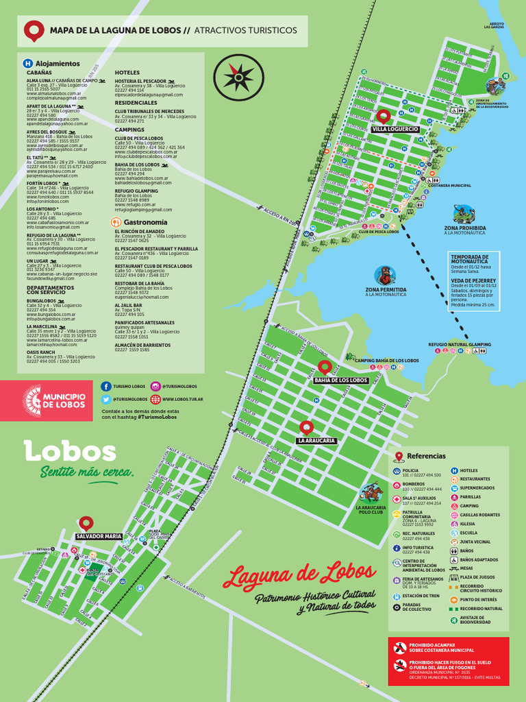 Mapa Laguna de Lobos | PDF