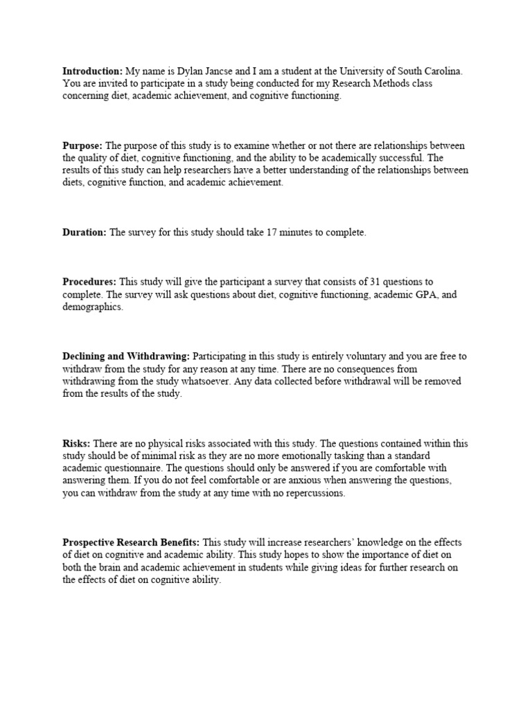 Updated Consent Form | PDF