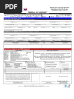 General Intake Sheet DSWD Form | PDF | Psychosocial