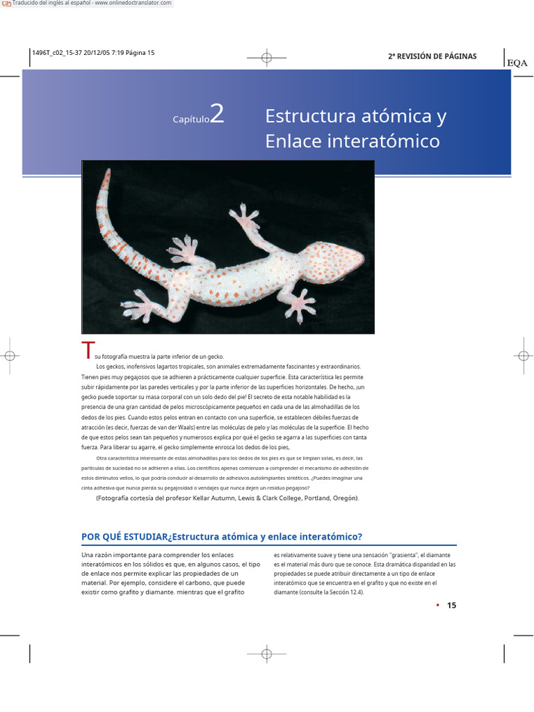 Capitulo 2 - Libro de Callister 5 Edición - En.es | PDF