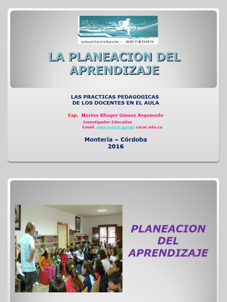LA PLANEACION DE LA ENSE+æANZA APRENDIZAJE | PDF | Aprendizaje | Enseñando
