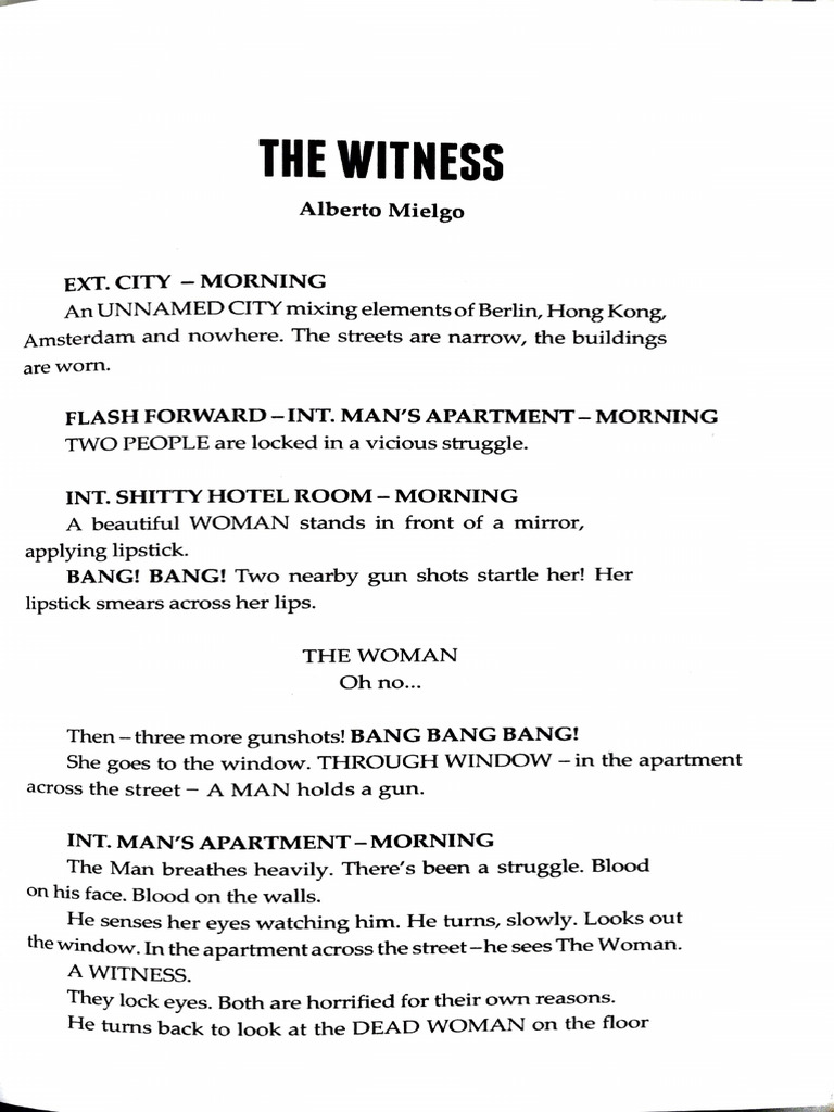 The Witness - Alberto Mielgo | PDF