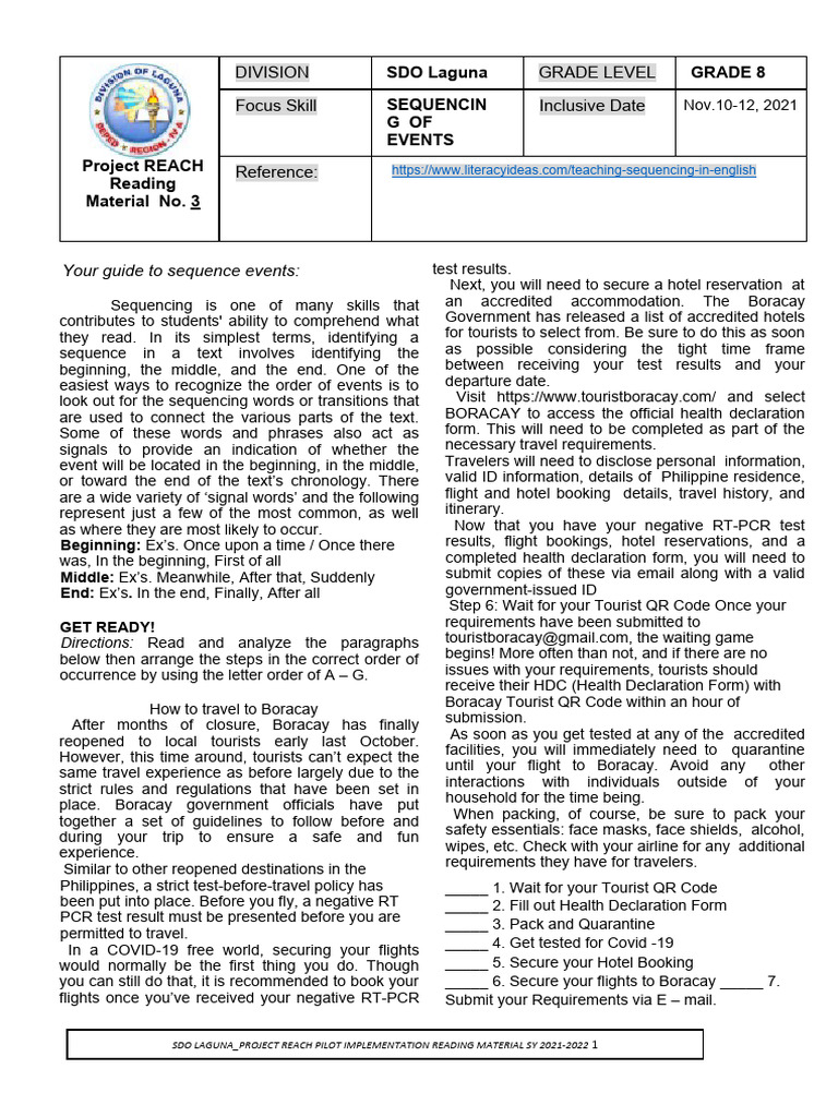 Grade-8 Independent 3rdweek | PDF | Pandemic