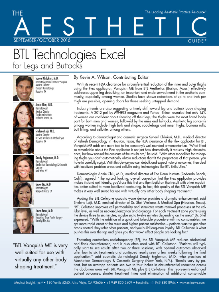 BTL Technologies Excel For Legs and Buttocks | PDF