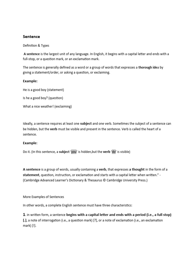 GNS 301 | Download Free PDF | Sentence (Linguistics) | Clause