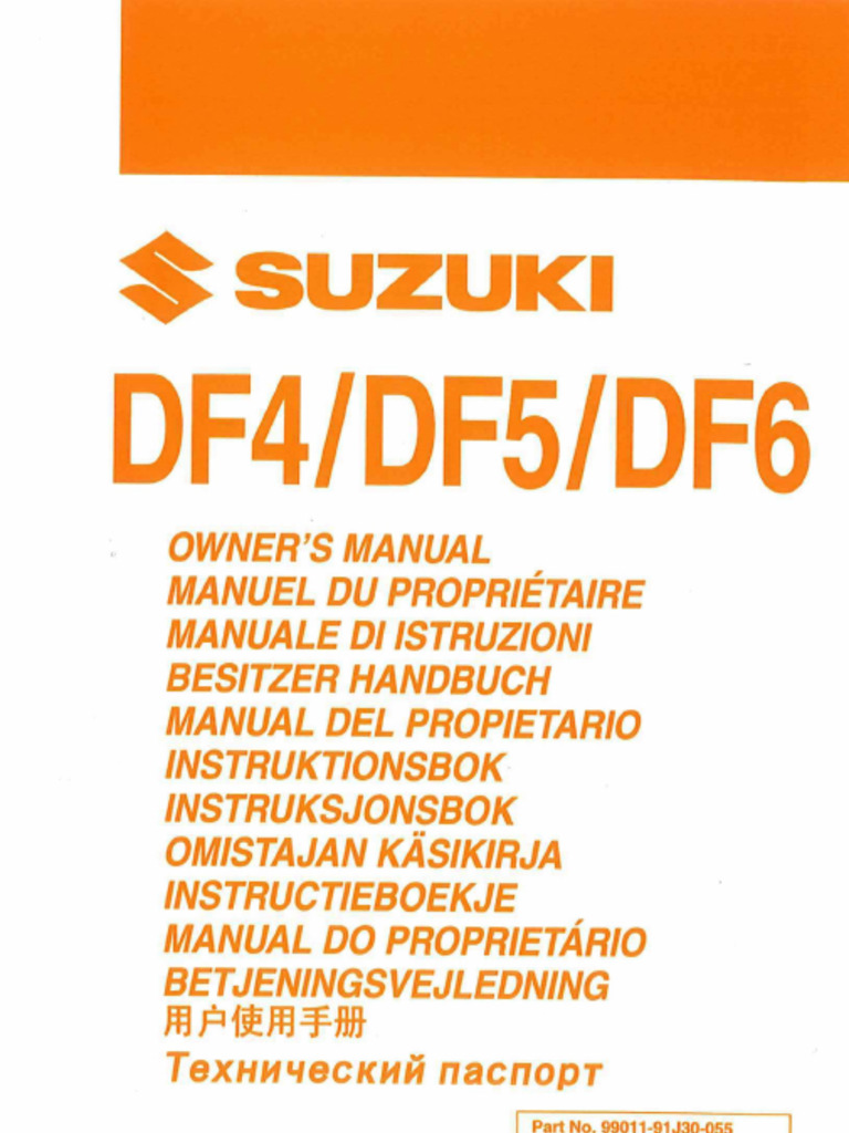 DF4 5 6 Owners Manual | PDF