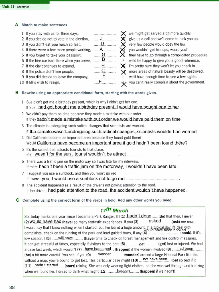 Conditional Exercise | PDF