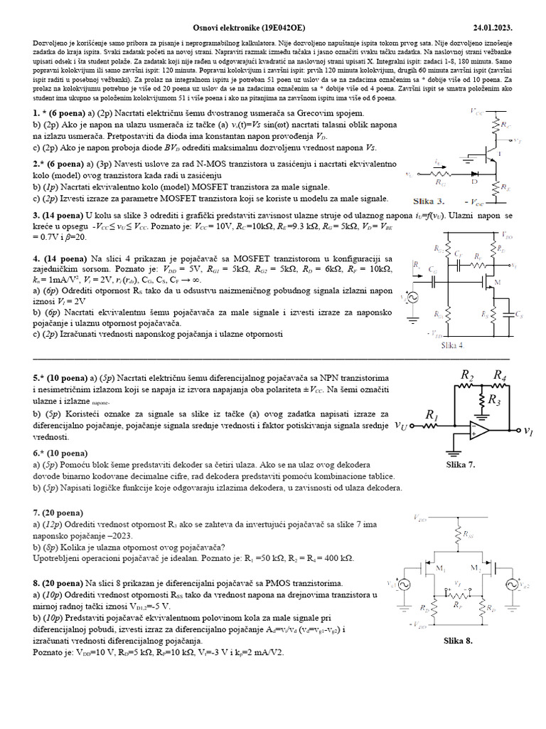 2023 Januar Zadaci | PDF