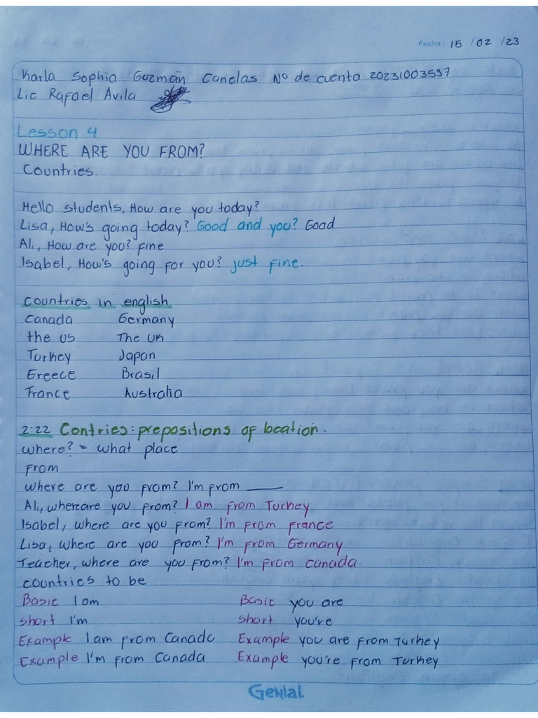 Tarea Ingles 4 | PDF