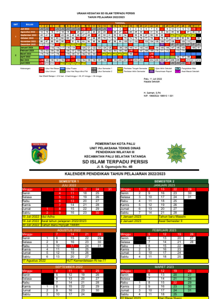 Kalender Pendidikan | PDF