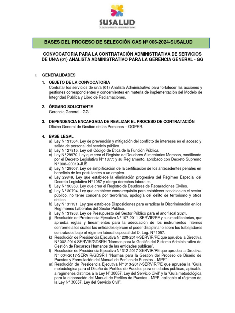 Bases Cas 006-2024 GG | PDF