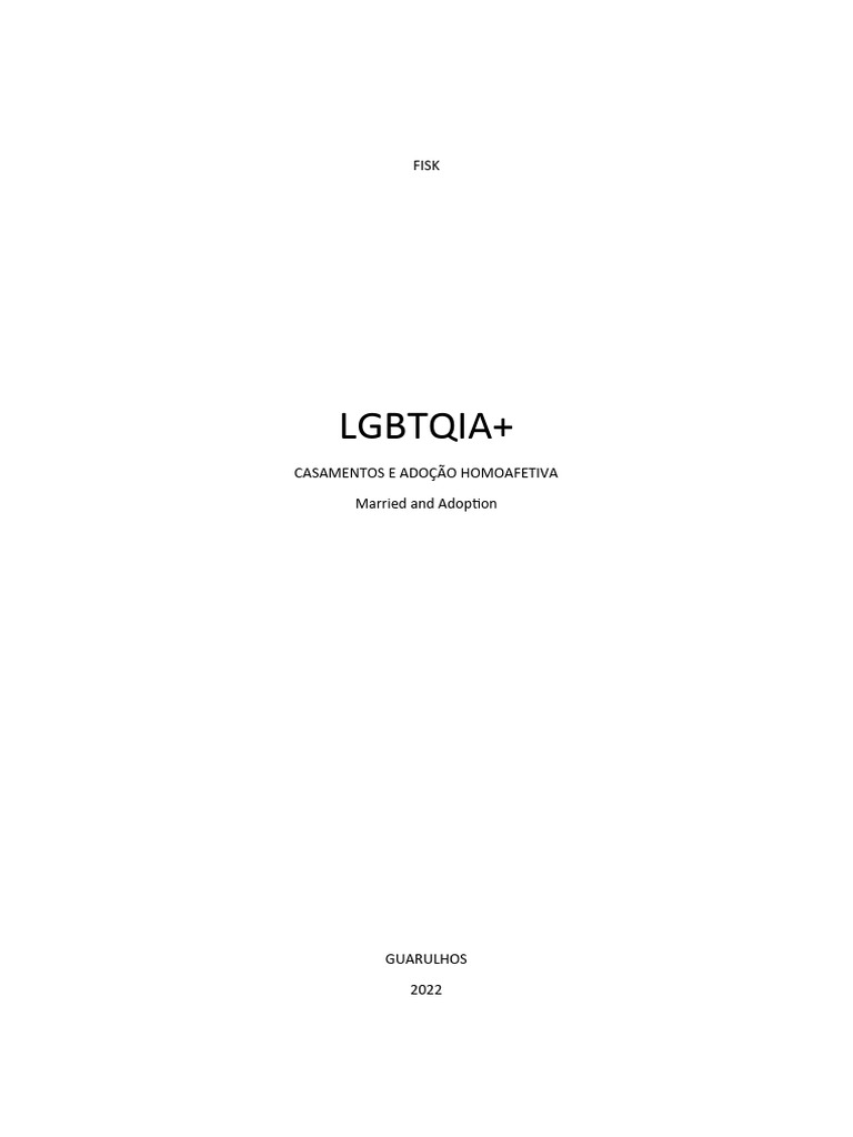 Fisk - Lgbtqia+ | PDF | LGBTQIA+ Studies | Lgbt