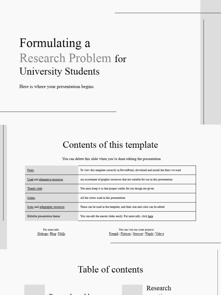 Formulating A Research Problem For University Students | PDF | Planets | Solar System