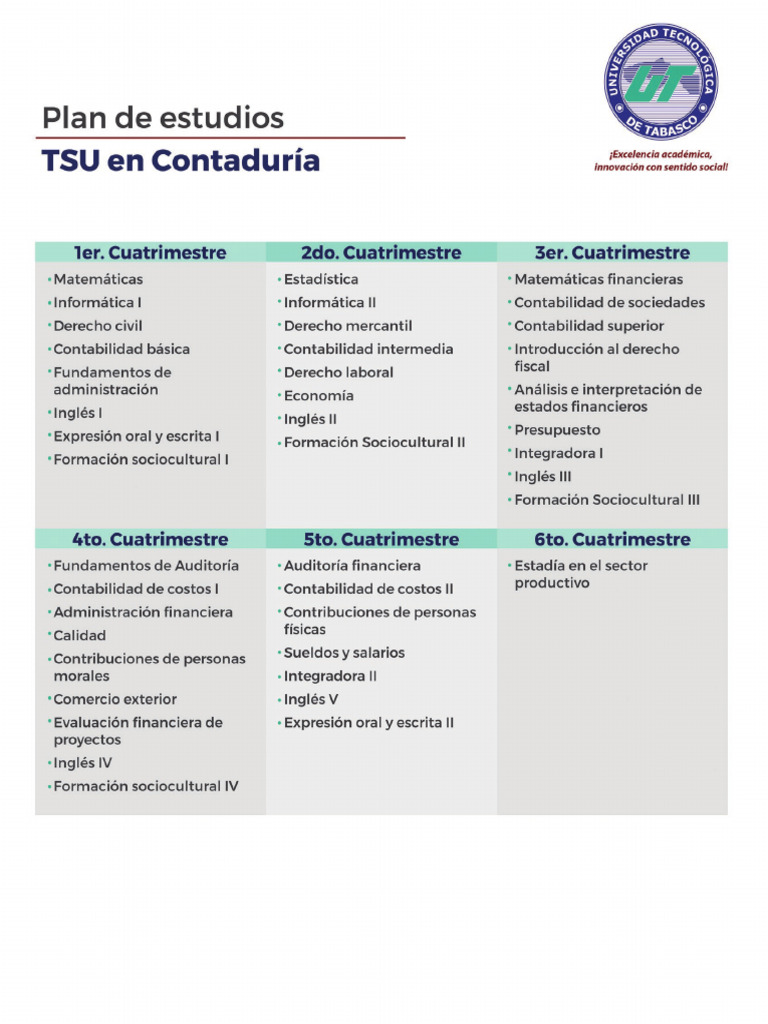 Tsu en Contaduria | PDF