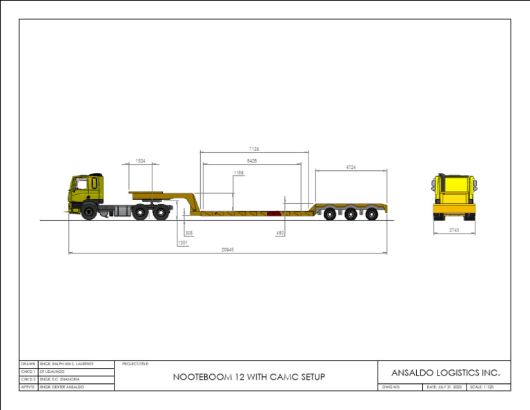 Nooteboom 12 Witch Camc Setup | PDF