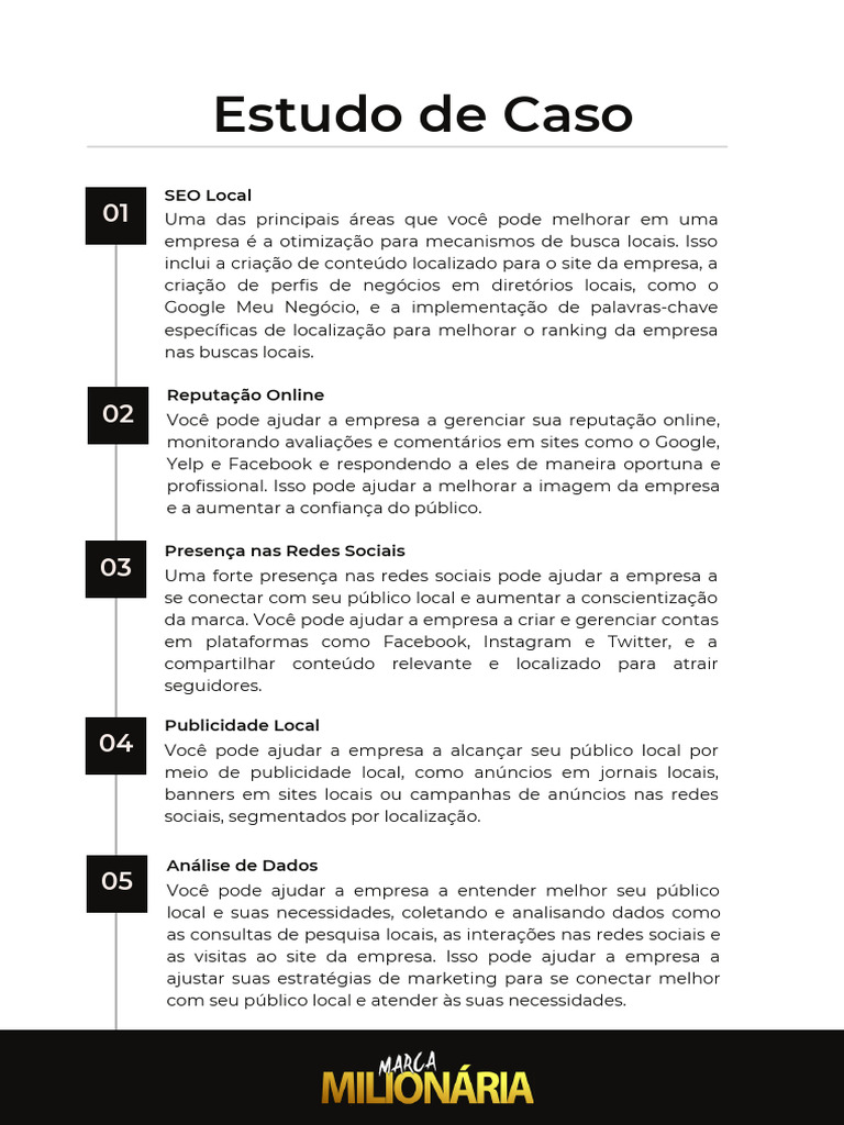 Estudo de Caso | PDF