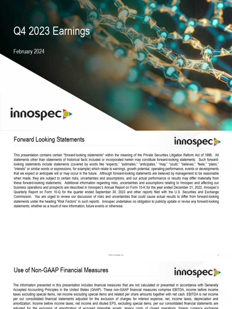 Q4 23 IOSP-Q4-2023 Presentation | PDF