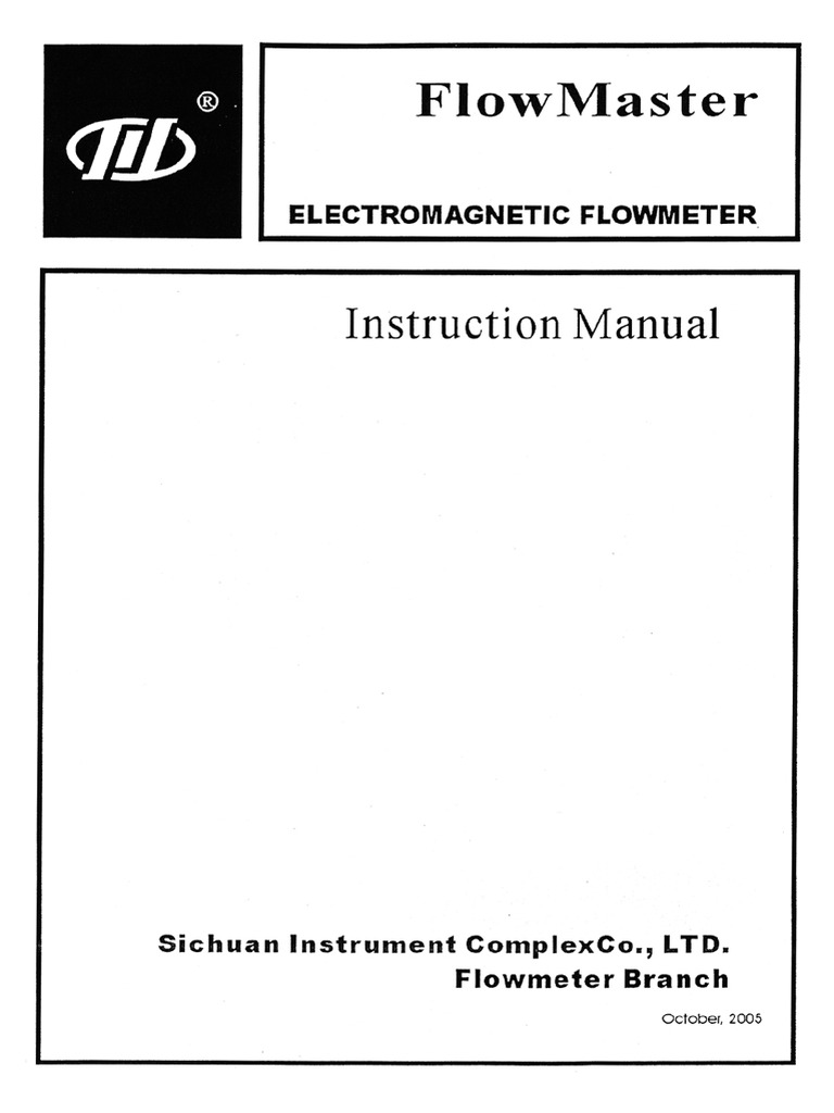 Flow Master Magflow Transmitter | PDF
