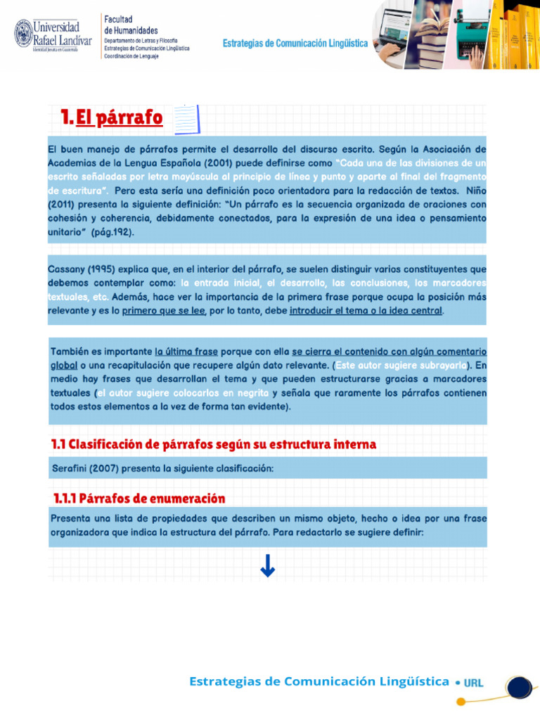El Párrafo | PDF