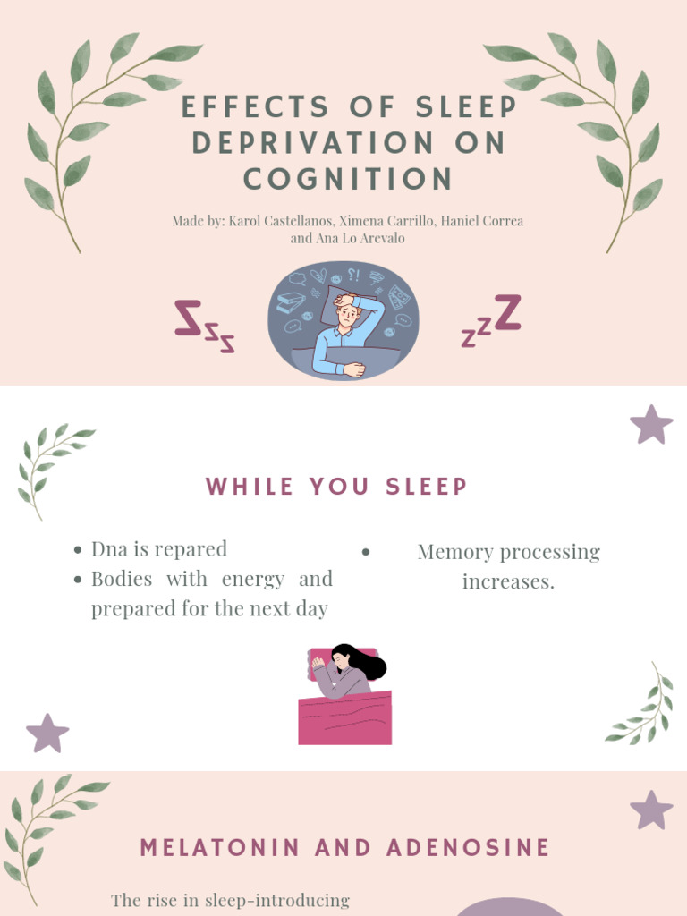 Effects of Sleep Deprivation On Cognition | PDF