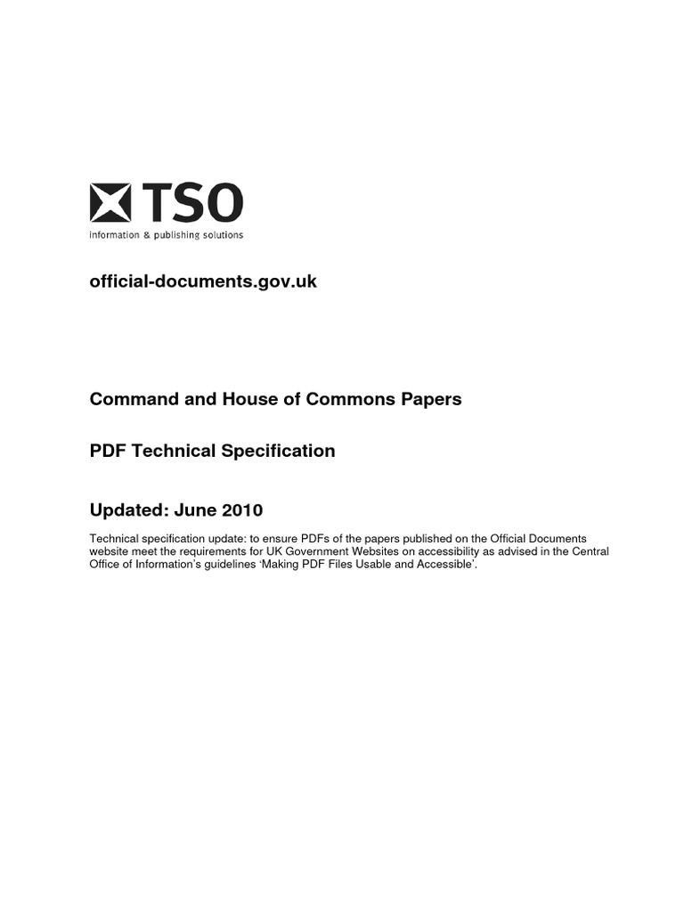 Tso Official Documents June2010 | PDF | Computing | Information Science