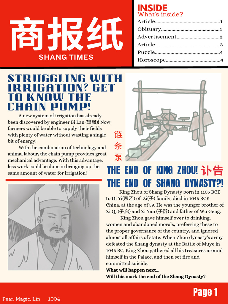 Shang Times Compressed | Download Free PDF | China | World Politics