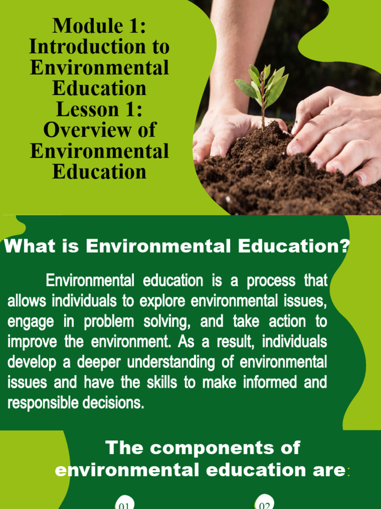 UNIT 1-Environmental-Education | PDF