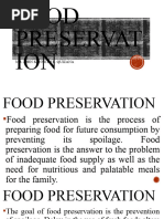 Traditional Food Preservation Methods | PDF
