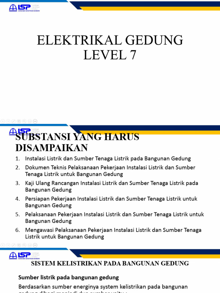 Elektrikal Gedung 7 | PDF | Komputer | Teknologi & Rekayasa