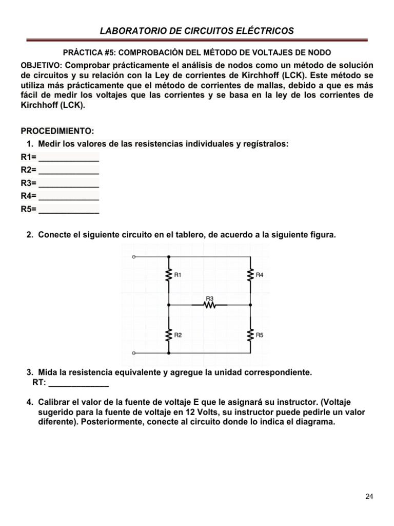 26-27 Circuitos | PDF | Resistencia Eléctrica y Conductancia | voltaje
