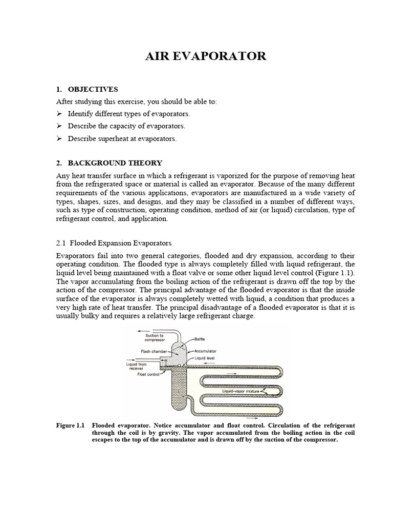 Air Evaporator | PDF | Heat Transfer | Pipe (Fluid Conveyance)