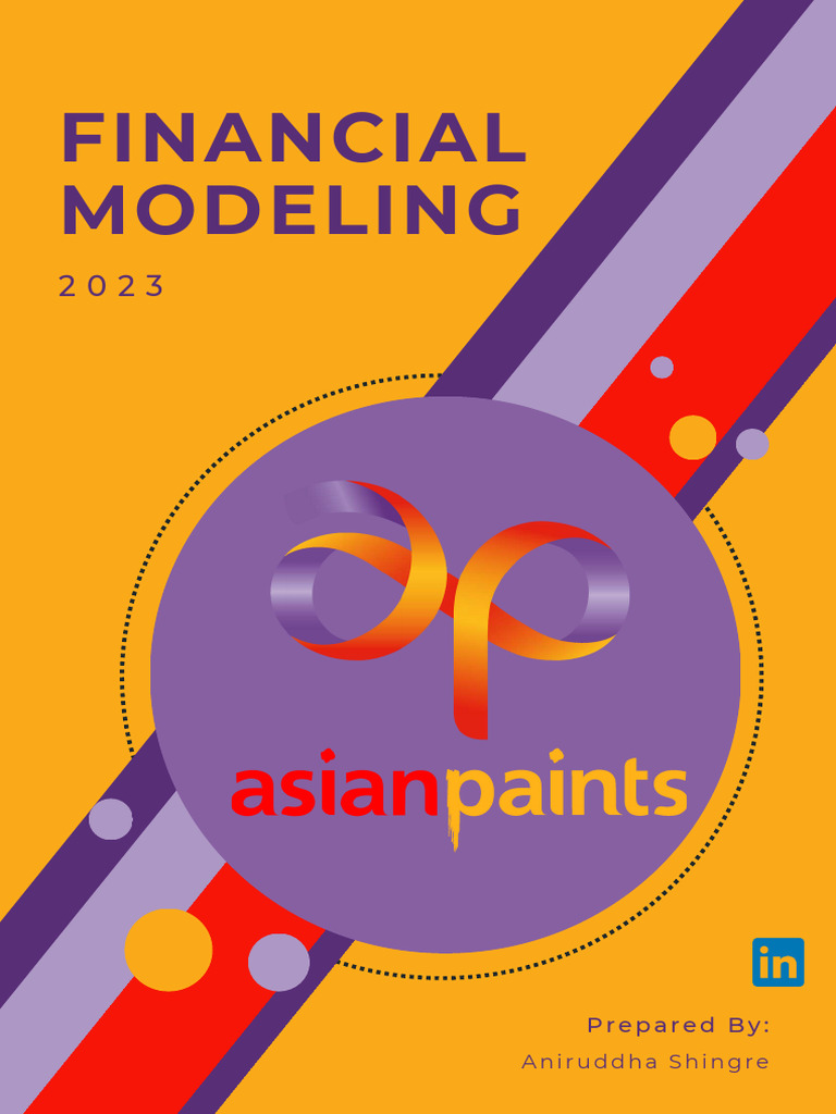 Financial Model Asian Paints | PDF | Return On Equity | Balance Sheet